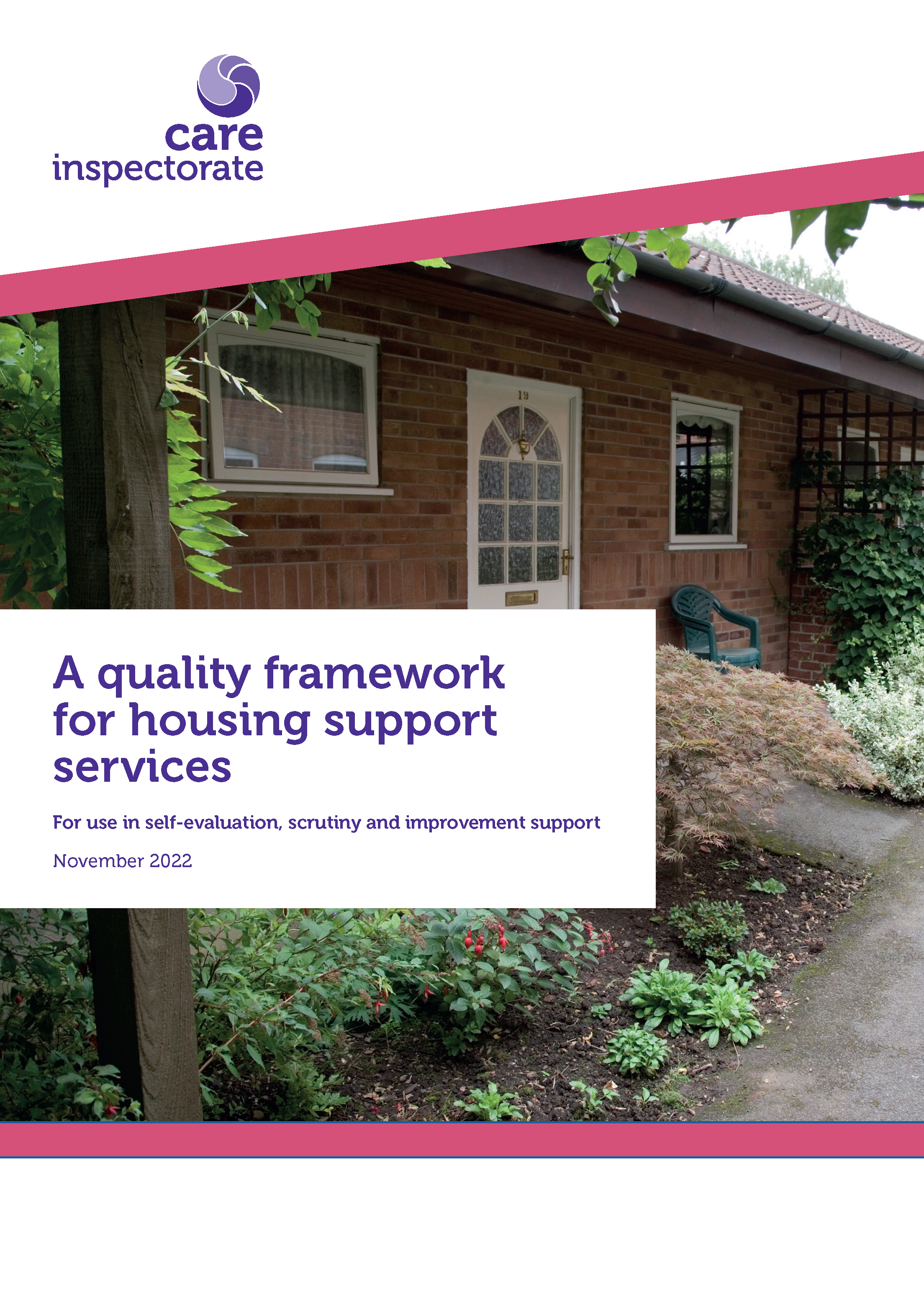 Quality framework for housing support services | Care Inspectorate Hub